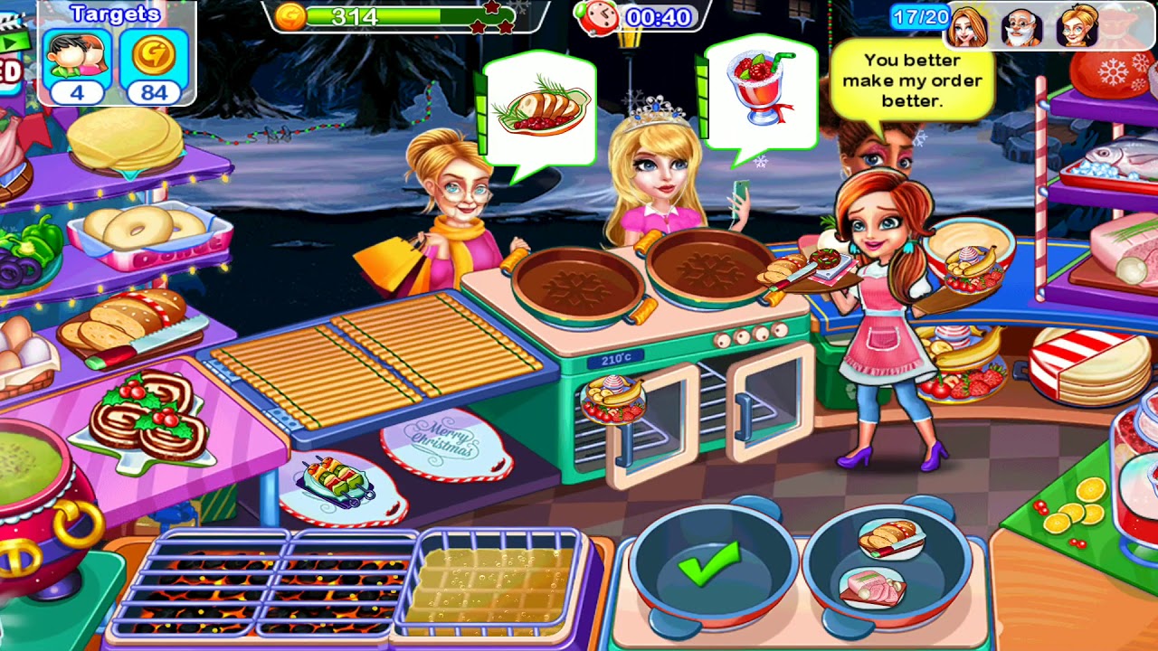 Cooking Express || Christmas Food Shop: (Truck 25, Levels 1491 to 1500 ...