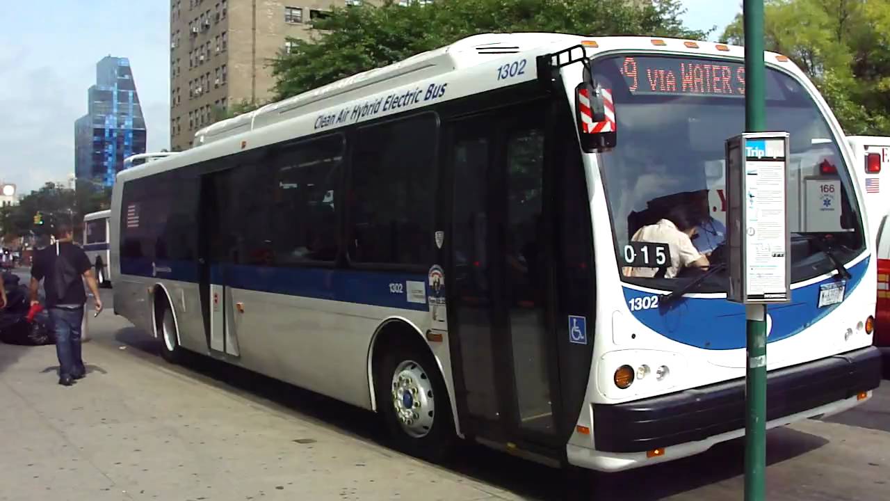 MTA New York City Bus Exclusive! : 2009 Designline Eco-Saver IV Hybrid ...