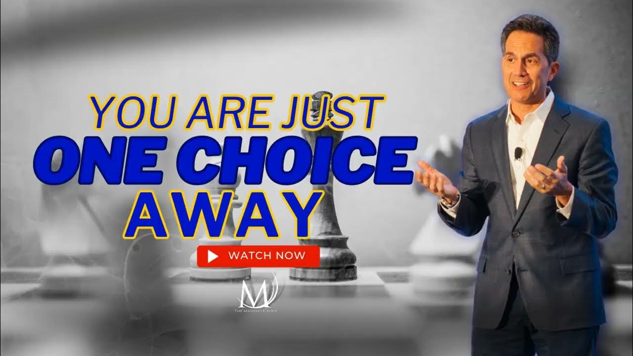 Fact: You are Just One Choice Away | Massimo Minute - YouTube