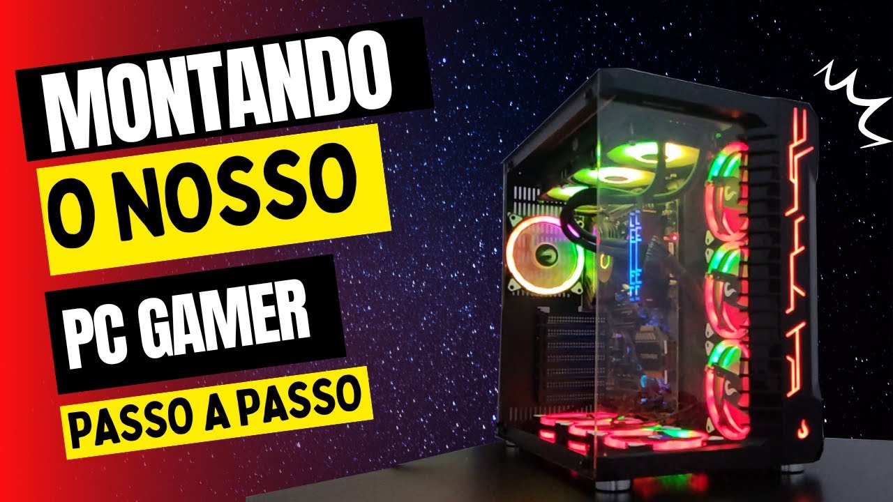 POV: MONTANDO O PC GAMER "ALL BLACK" TECNOLAB | Perdi o medo e estou construindo o setup do zero ...