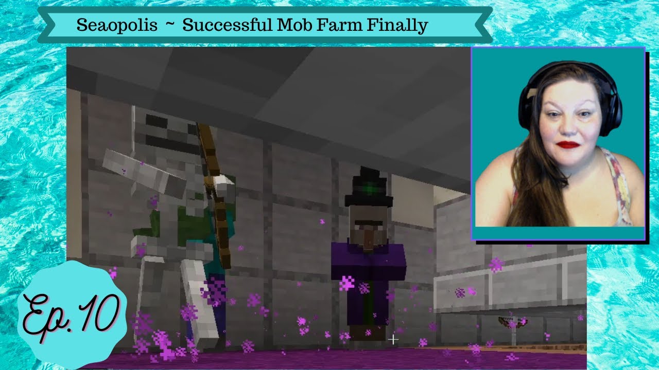 Seaopolis Modpack~ Ep 10 Mob Farm Success ~ Minecraft 1.16.5 Modpack ...