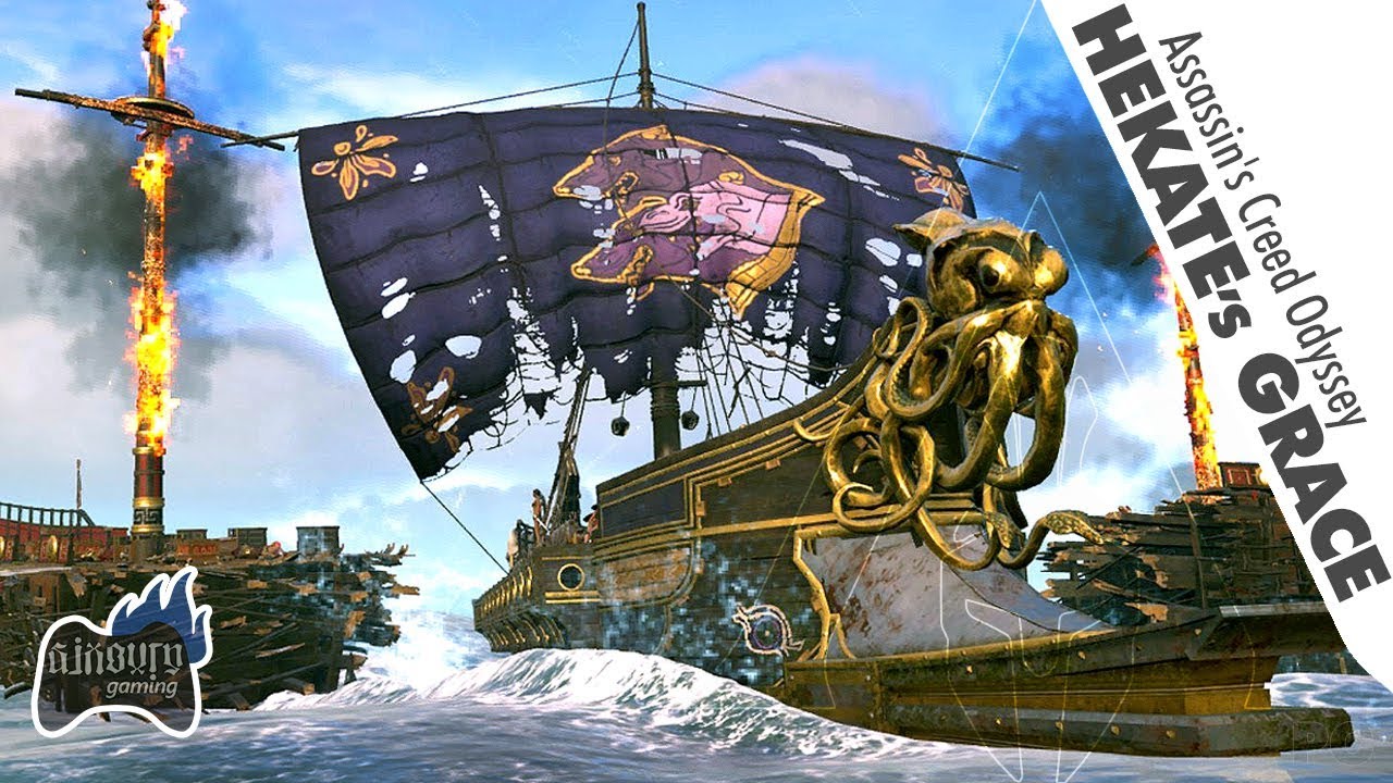 Assassin's Creed Odyssey: Hekate's Grace - Epic Ship Design - YouTube