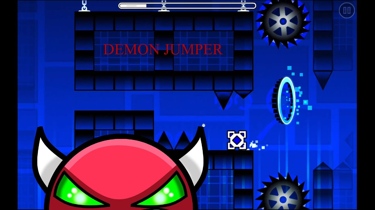 Geometry dash Demon jumper (Demon) - YouTube