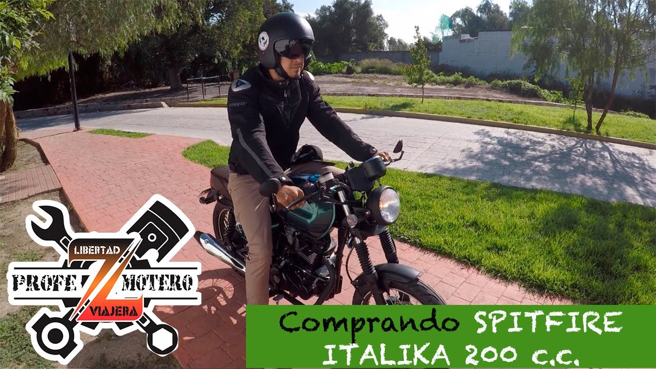 SPTFIRE 200 de ITALIKA - YouTube