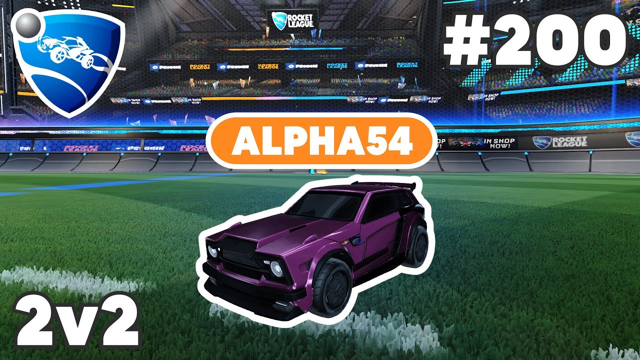 Alpha54 Ranked 2v2 PRO Replay #200 - Rocket League Replays - YouTube
