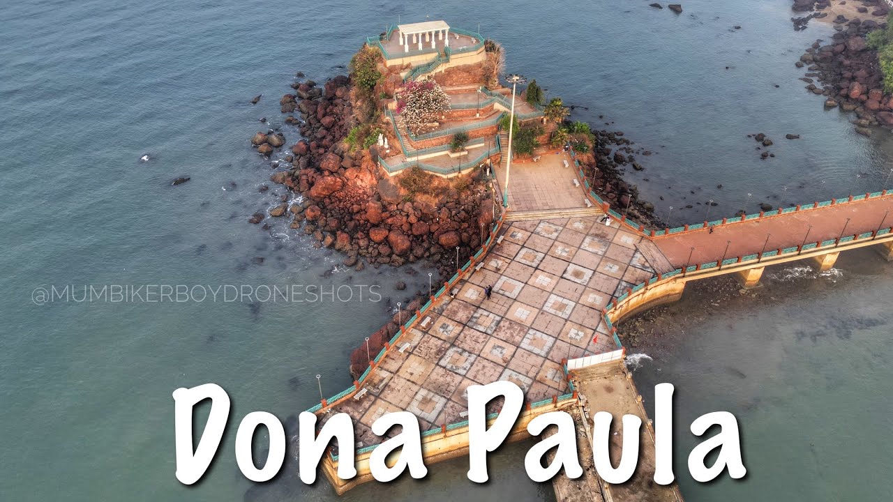 Dona Paula Now Open after 4 Years - Goa | Drone Video | DJI Mini 3 Pro ...