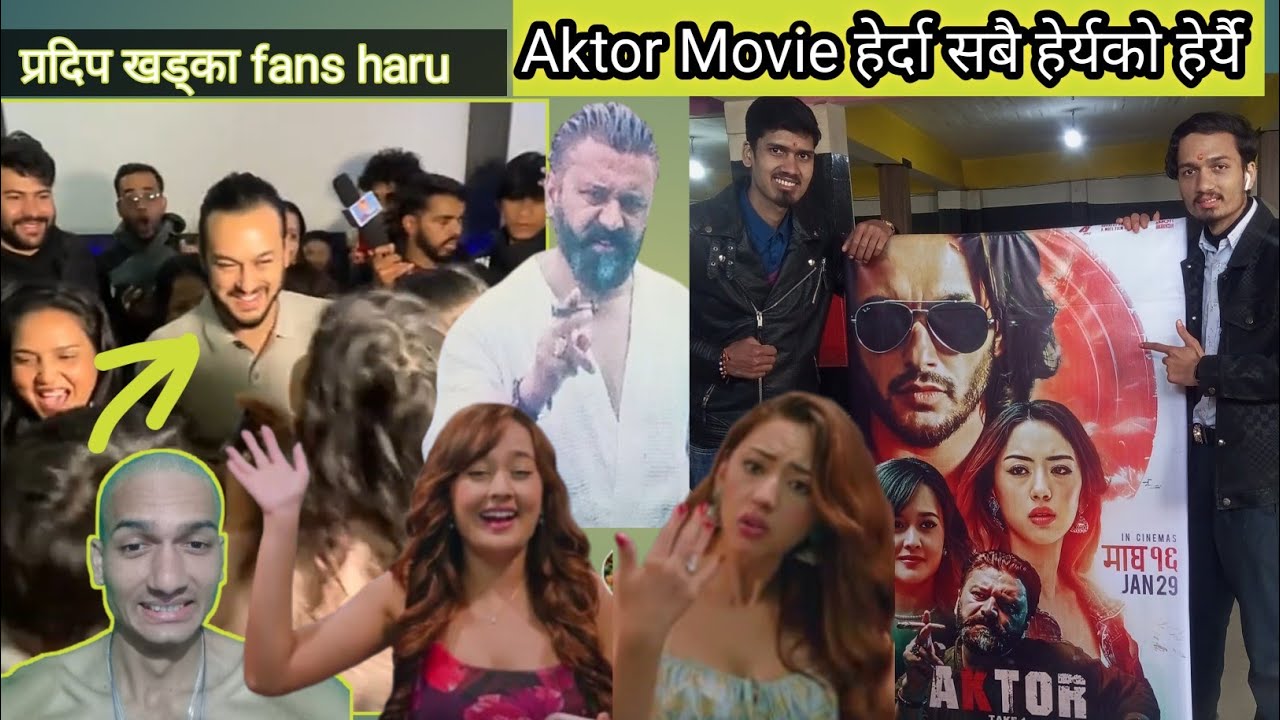 AKTOR: Take One -हलमै यस्तो Realize Movie Vlog|Pradeep Khadka, Raj ...