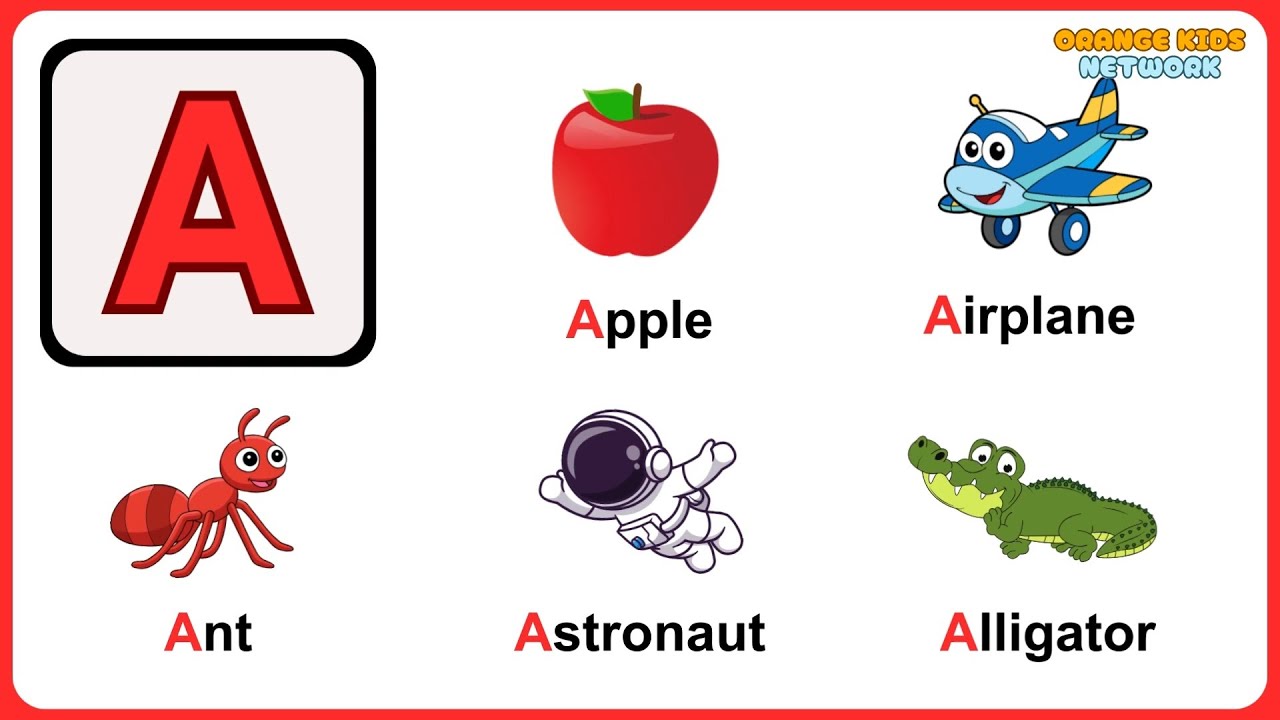 Learn ABC Alphabet | Learn Letter A to Z | Alphabet ABCD For Kids and ...