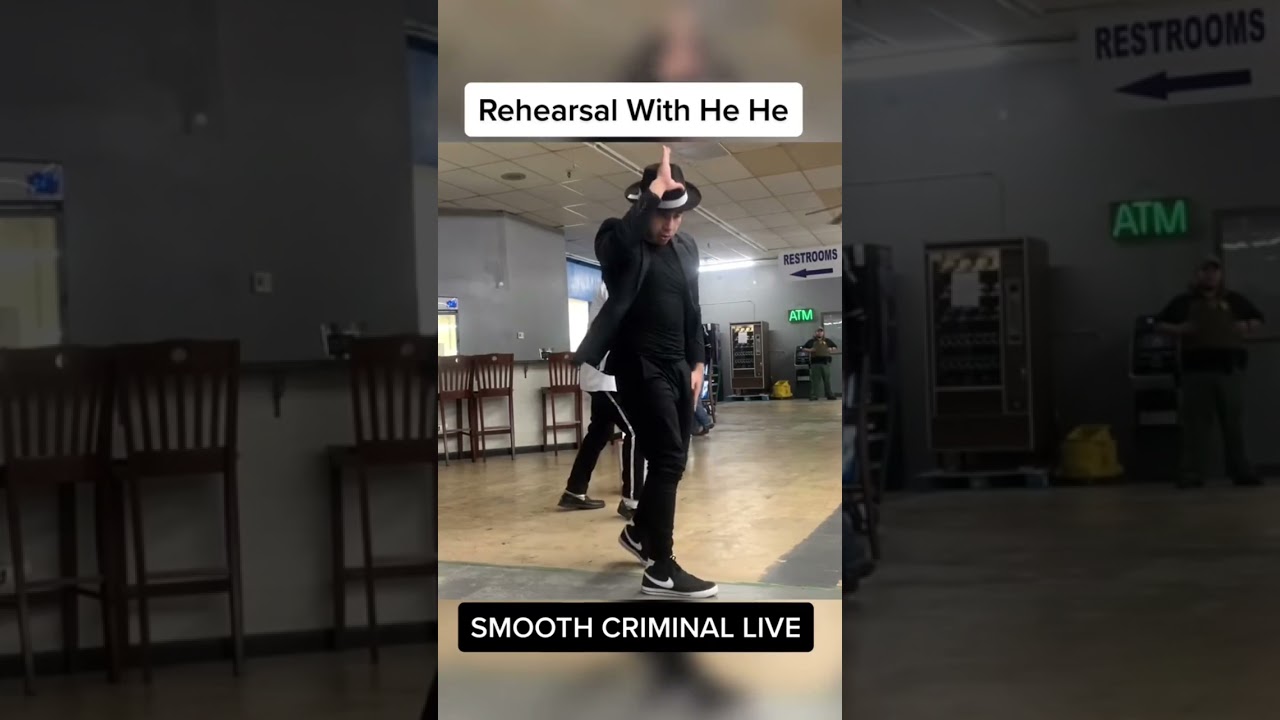 Mr. Hehe himself 😆 #shorts #mjimpersonator #smoothcriminal # ...