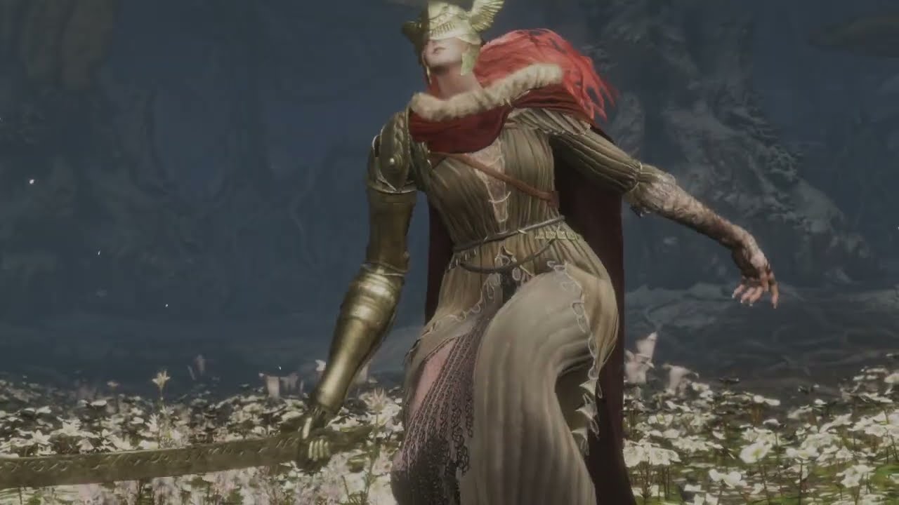 ELDEN RING: Malenia Blade of Miquella-Goddess of Rot Solo Boss Fight ...