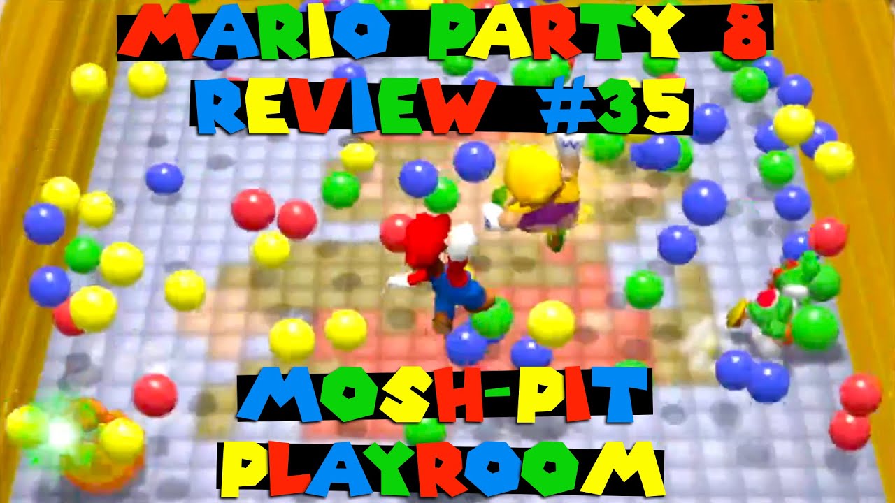 Mario Party 8 Minigame Review-Mosh-Pit Playroom - YouTube