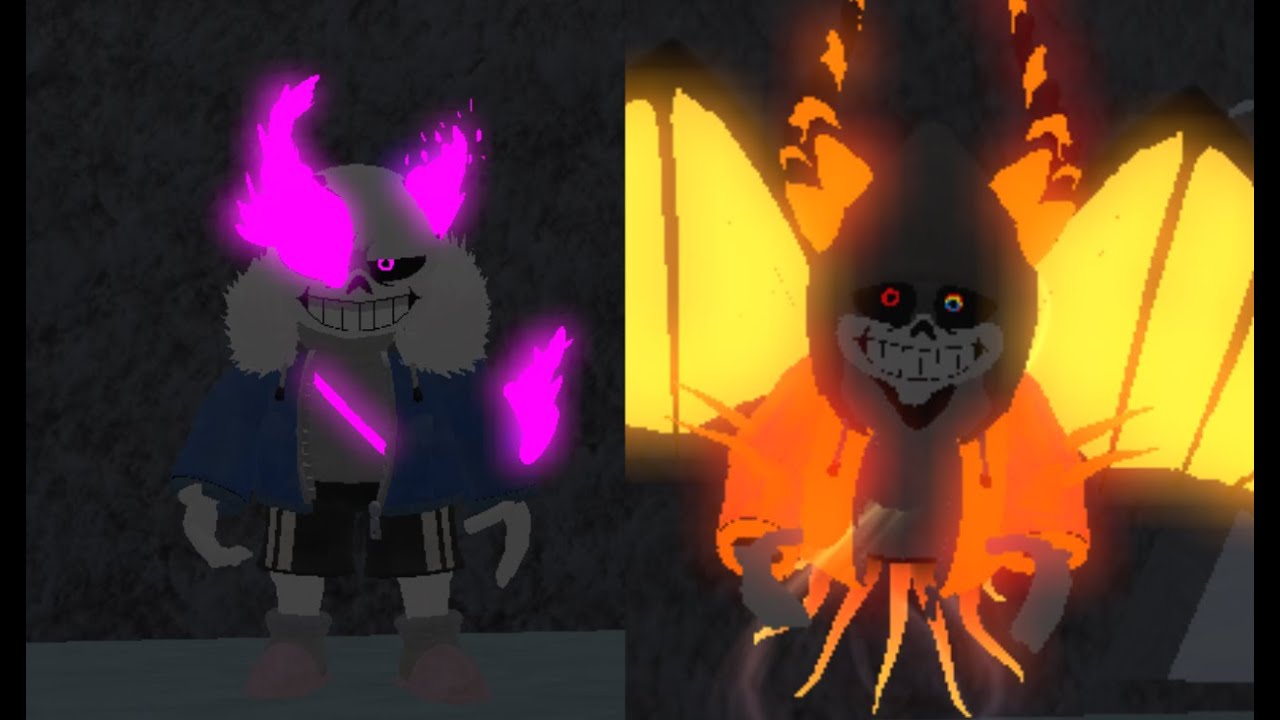 undertale timeline reset | color sans p1 / halloween hyper dust - YouTube