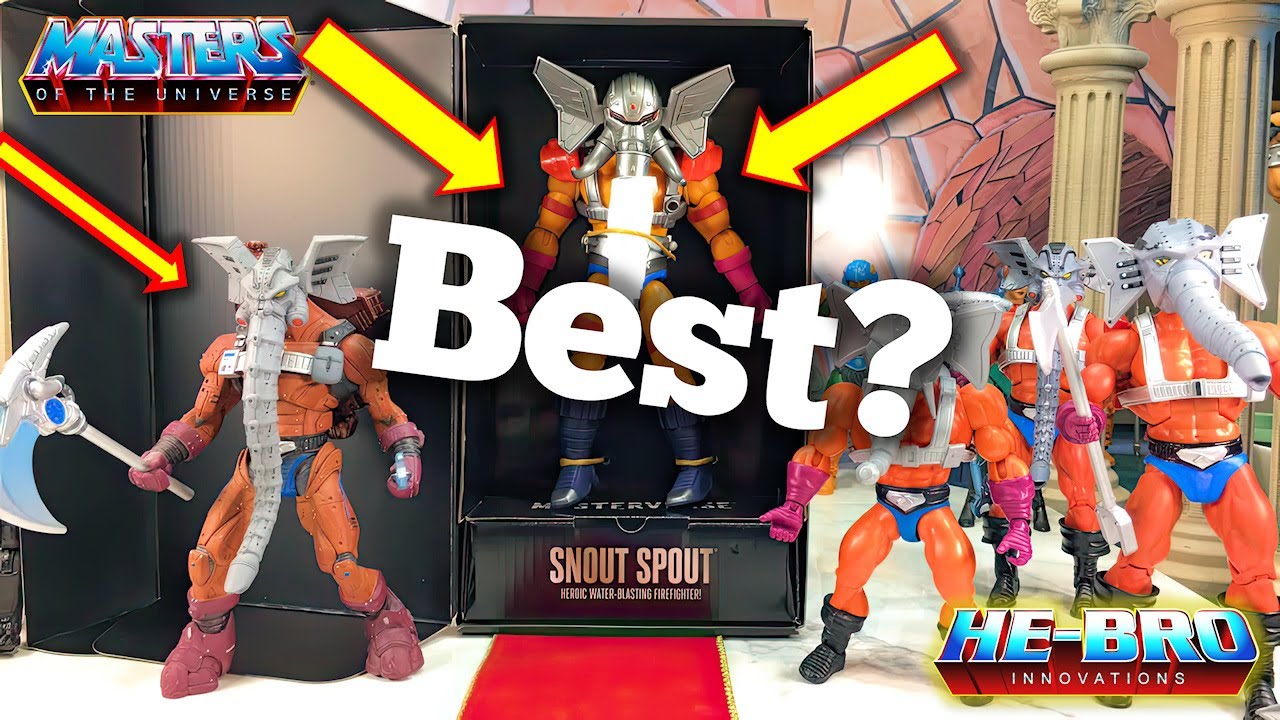 Is the New MOTU Snout Spout the BEST Snout Spout Ever? (Review) - YouTube