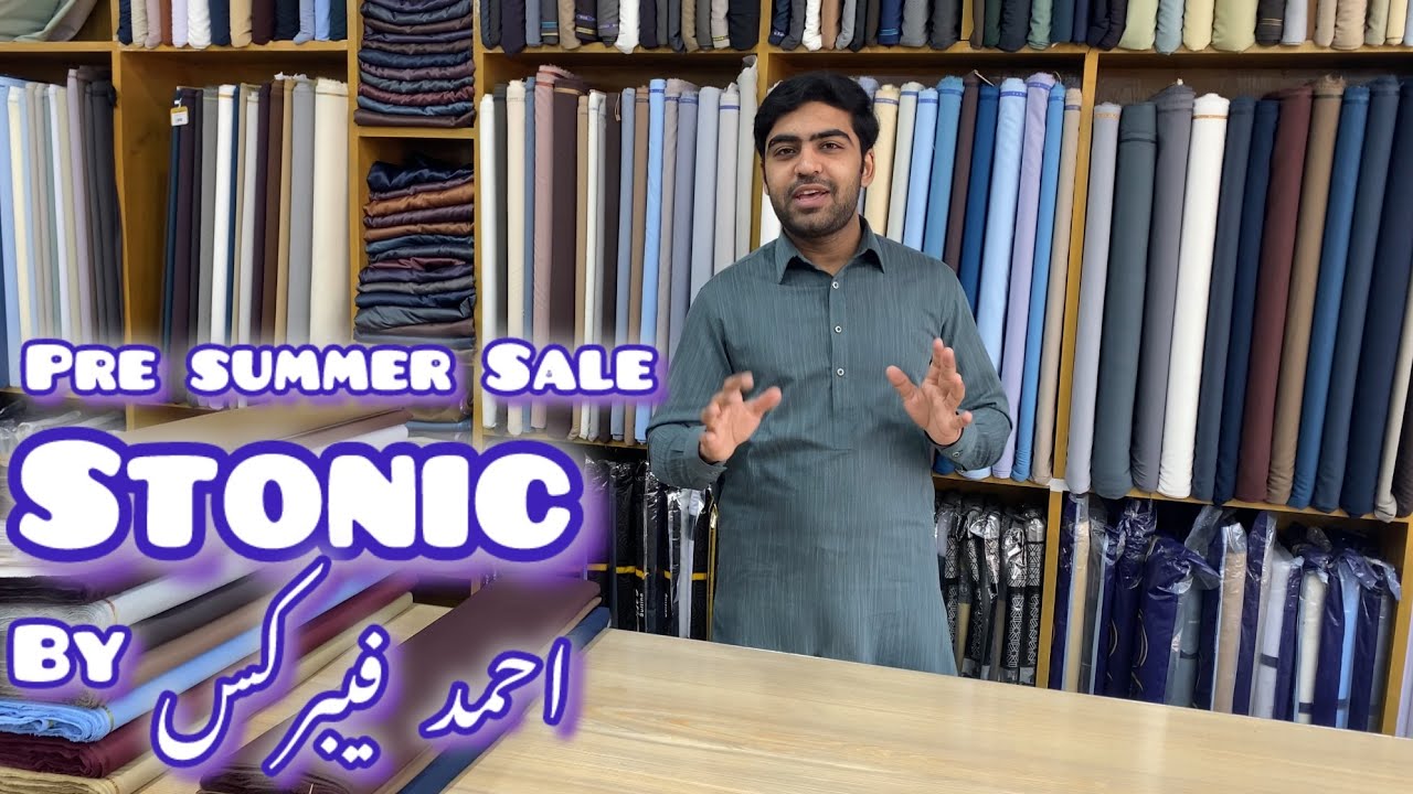 Stonic (Cotton Satin) by Ahmad Fabrics intl | Ramzan Offer | Gem ...