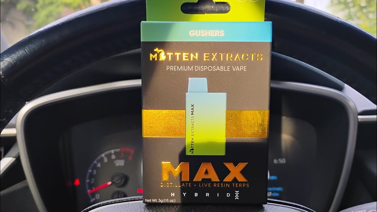 Mitten Extracts MAX Disposable Gushers-Review-👽🫧🔥💨💨 - YouTube