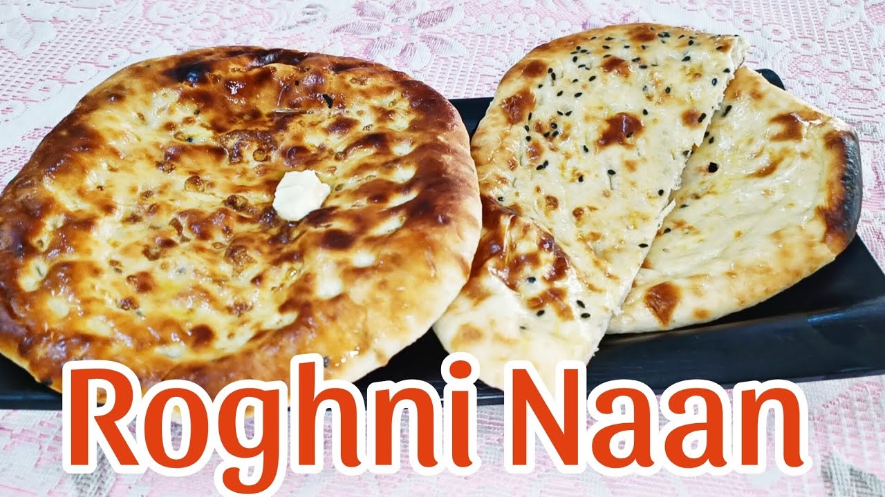 Roghani Naan Recipe on Tawa & Oven | Perfect Naan Bread Recipe | Roghni ...