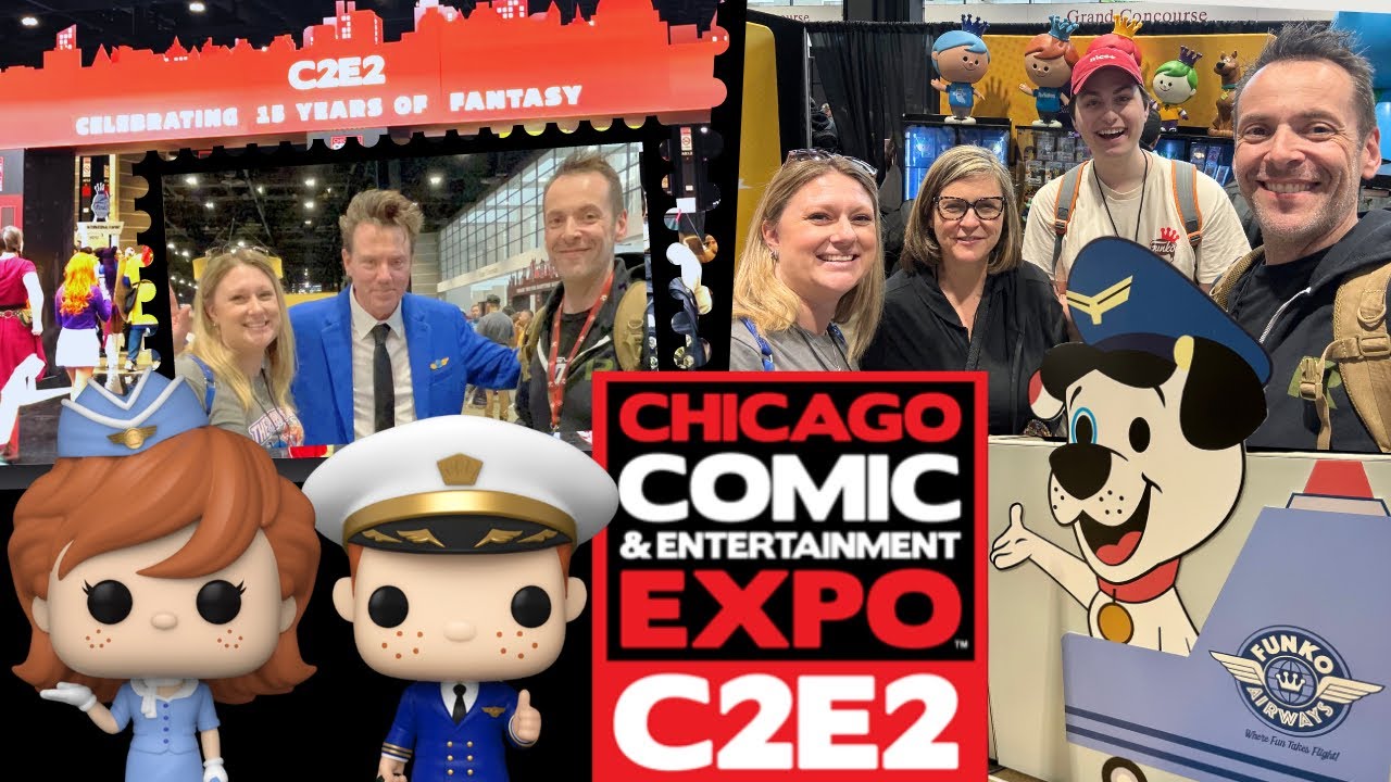 C2E2 Funko Booth and we tour the entire Convention! HAUL and MORE ...