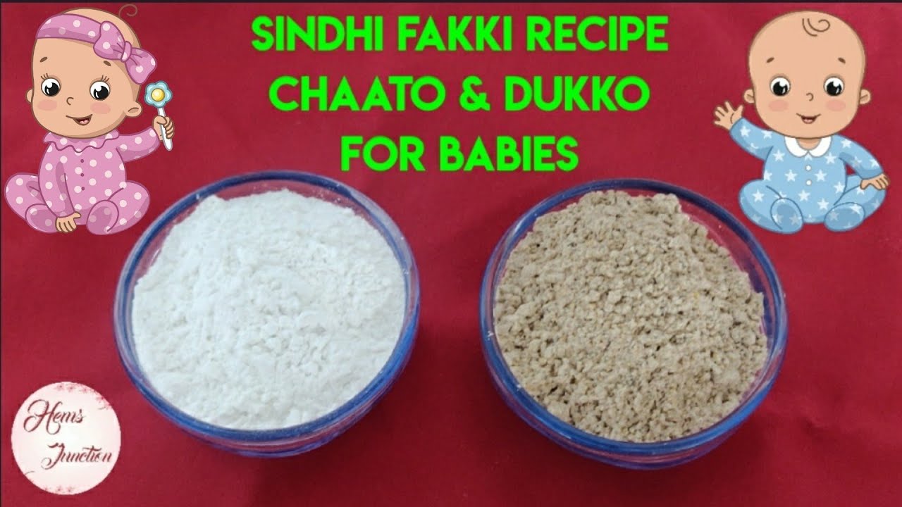 Traditional Sindhi Phakki Recipe for New Born Babies |Sindhi Chaato ...