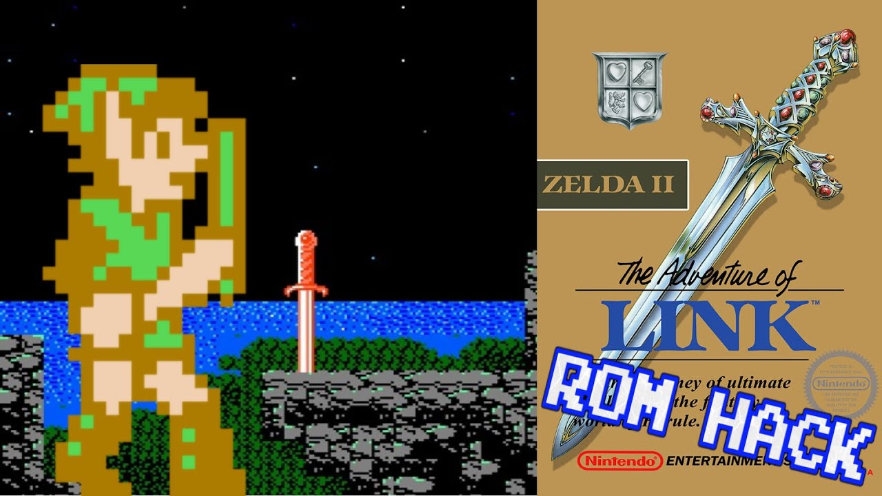 Zelda II: Ocarina of Time NES Rom Hack ⚡ Live Stream - YouTube