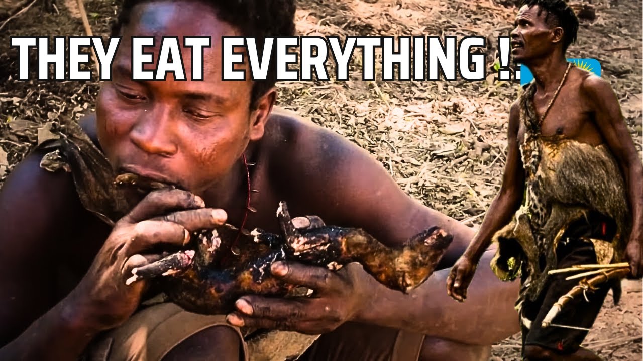 TANZANIA: DISCOVER THE FASCINATING CULTURE OF THE HADZABE TRIBE!! - YouTube