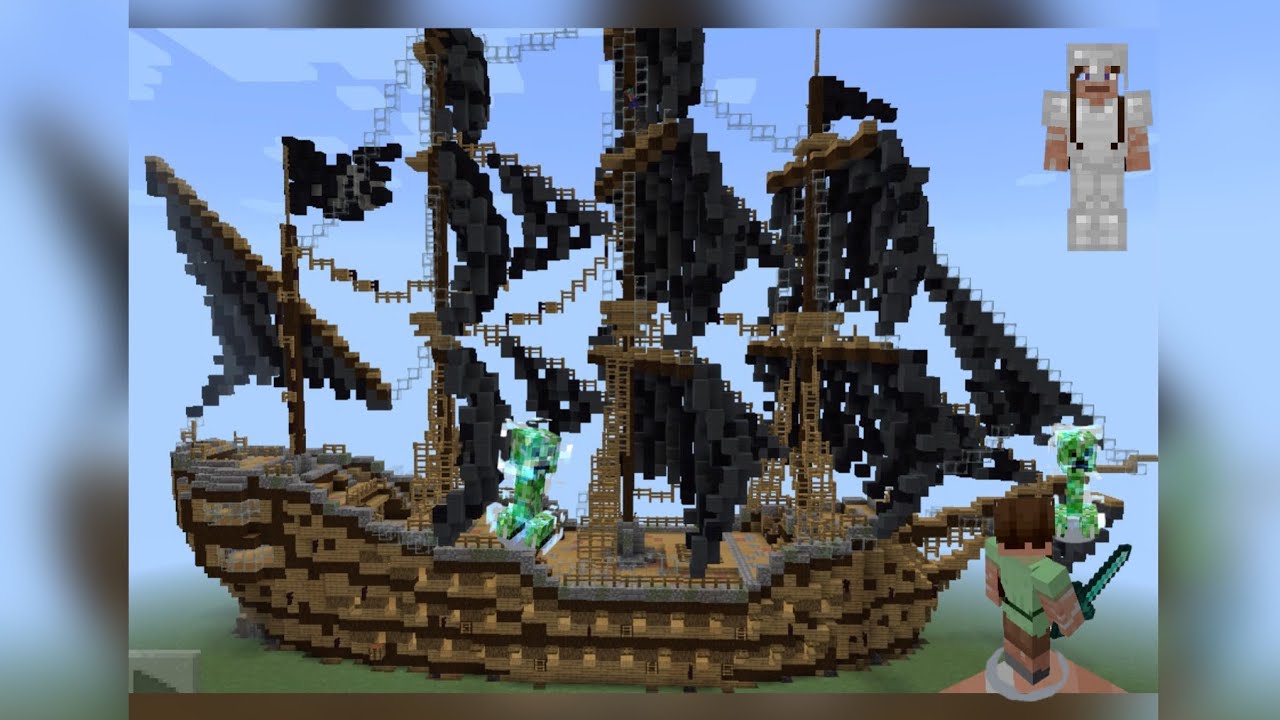 The Ultimate Minecraft shipwreck in Survival mode tackingover shipwreck ...