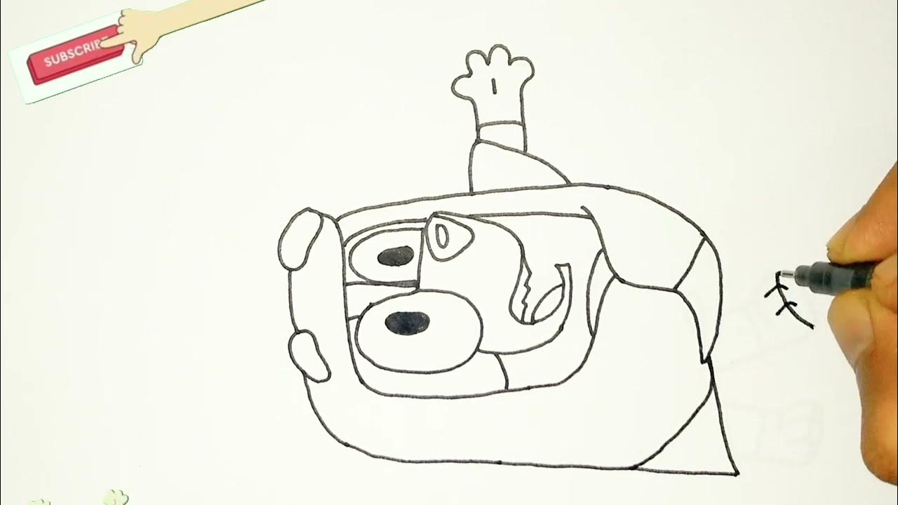 The Art of Drawing Bluey: A Comprehensive Guide for Kids to Learn Cartooning Skills - YouTube