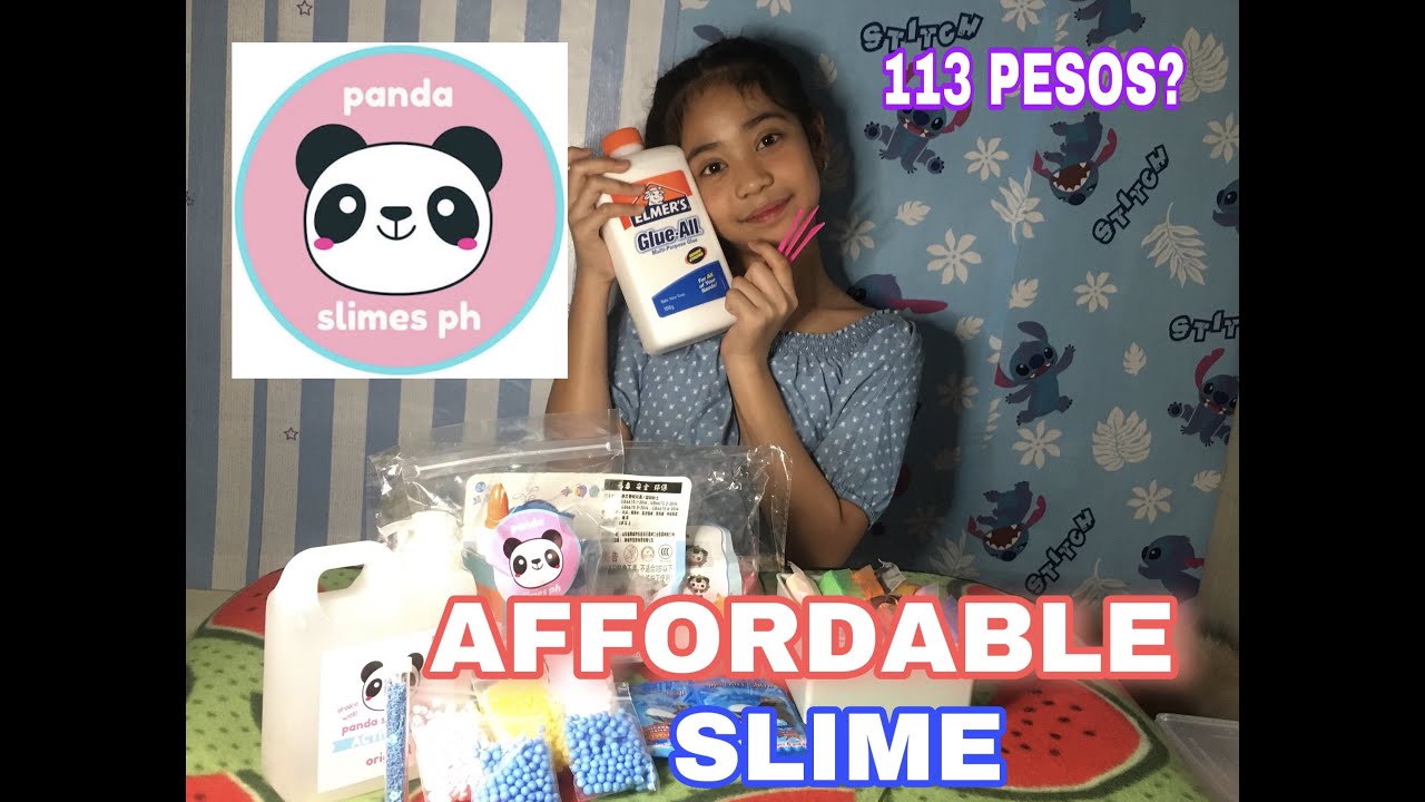 AFFORDABLE SLIME BY PANDA SLIME PH | Karla Santiago - YouTube