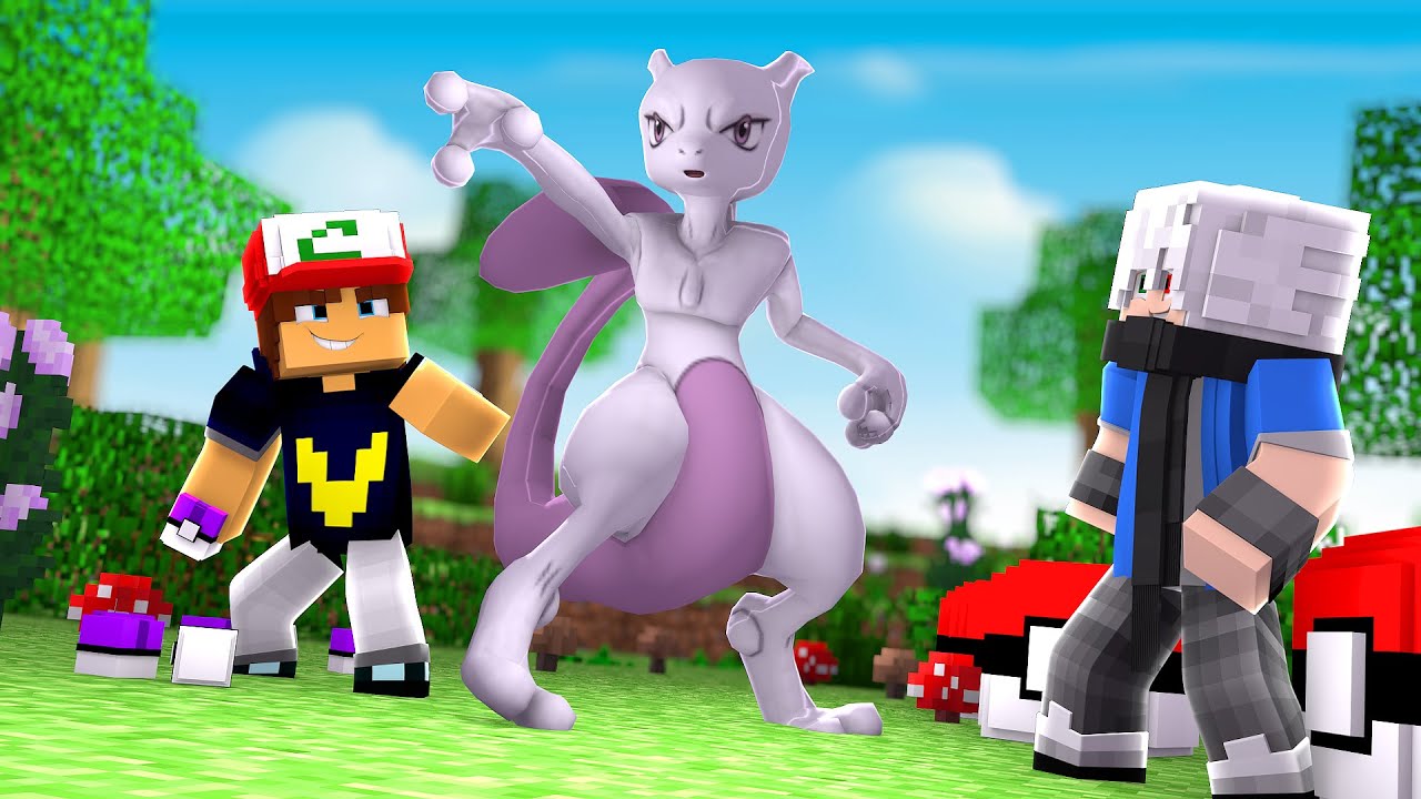 Minecraft: MEWTWO! (Pokemon Champions) #21 - YouTube
