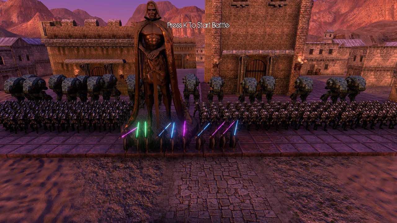 UEBS: Mech Walkers, Jedi and Tornado Troopers vs Persians and Ogres ...
