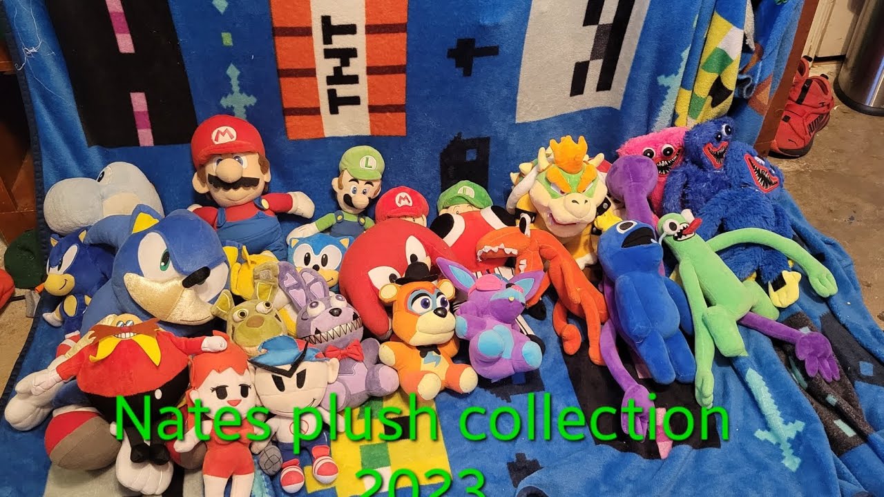 Nate's new plush collection 2023!! - YouTube