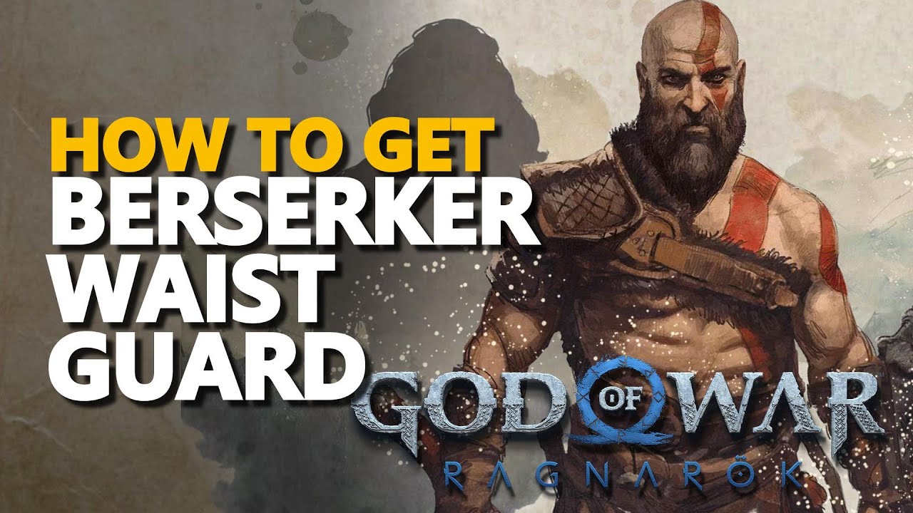 Berserker Waist Guard Waist Armor God Of War Ragnarok - YouTube