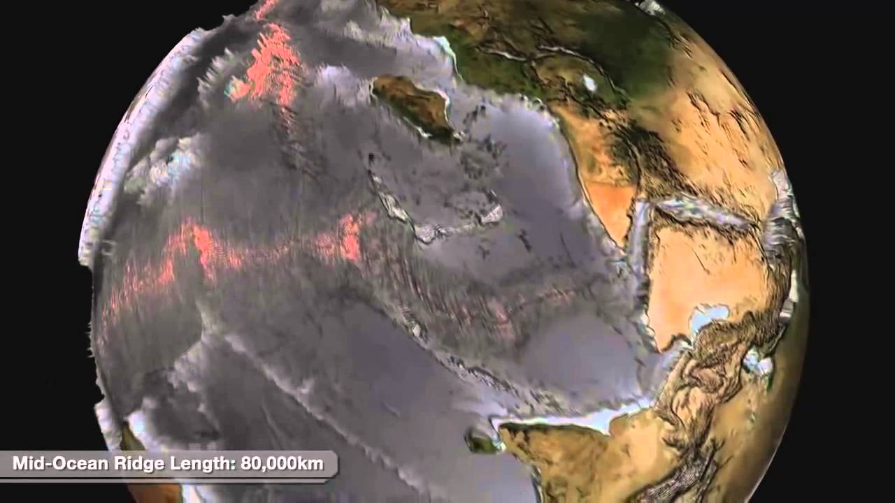 How the Earth Would Look Like Without Oceans HD - YouTube