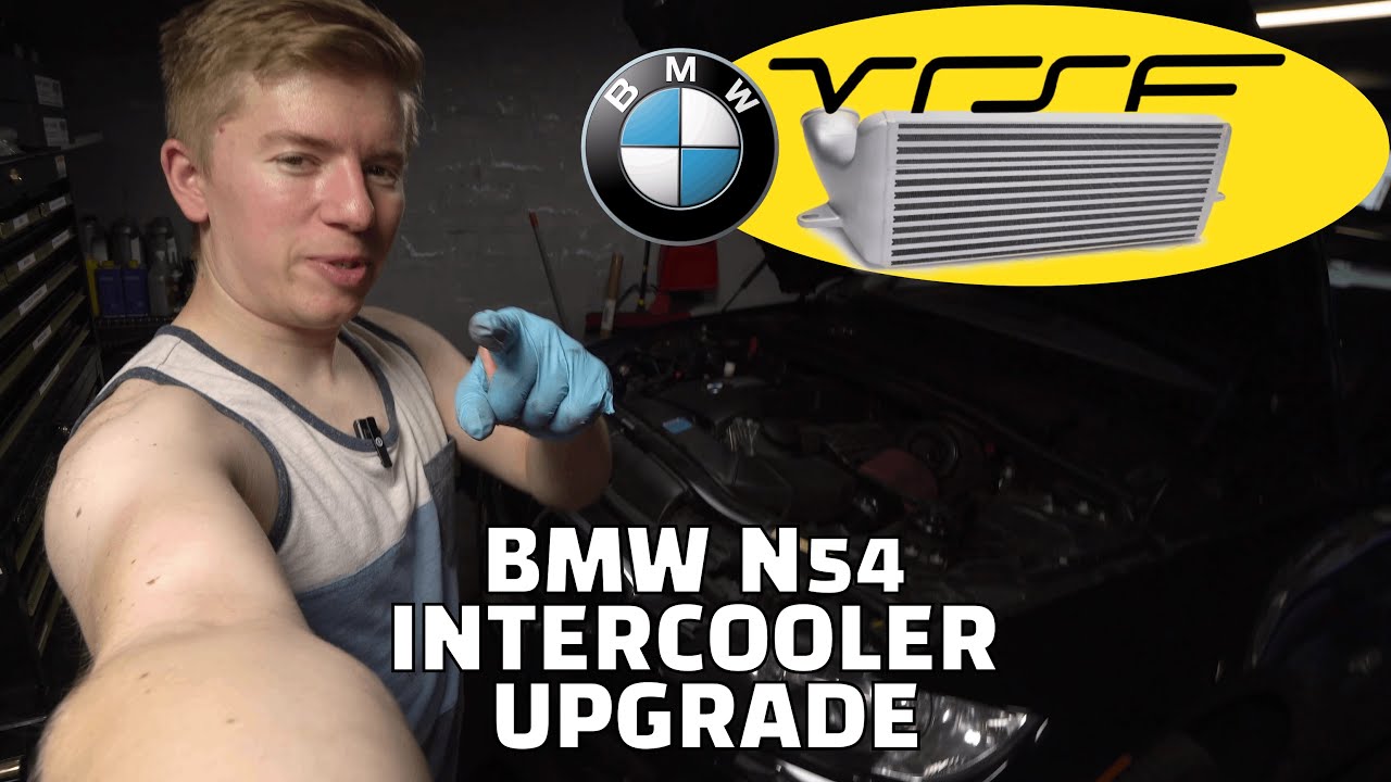 N54 335 E90 VRSF Intercooler Upgrade + MHD Stage 1+ - YouTube