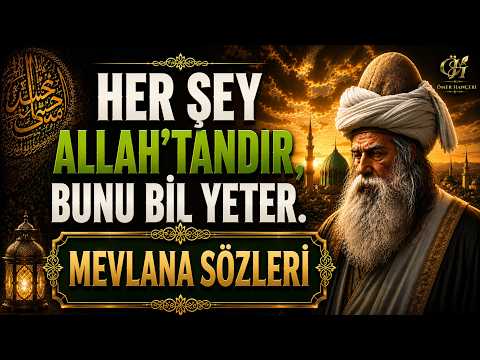 🌹 HZ. MEVLANA SÖZLERİ | NE ARARSAN KENDİNDE ARA❤️