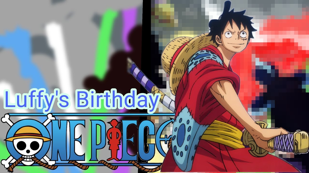 Monkey D. Luffy Birthday Celebration - Speedpaint w/COMMENTARY: Fourth ...