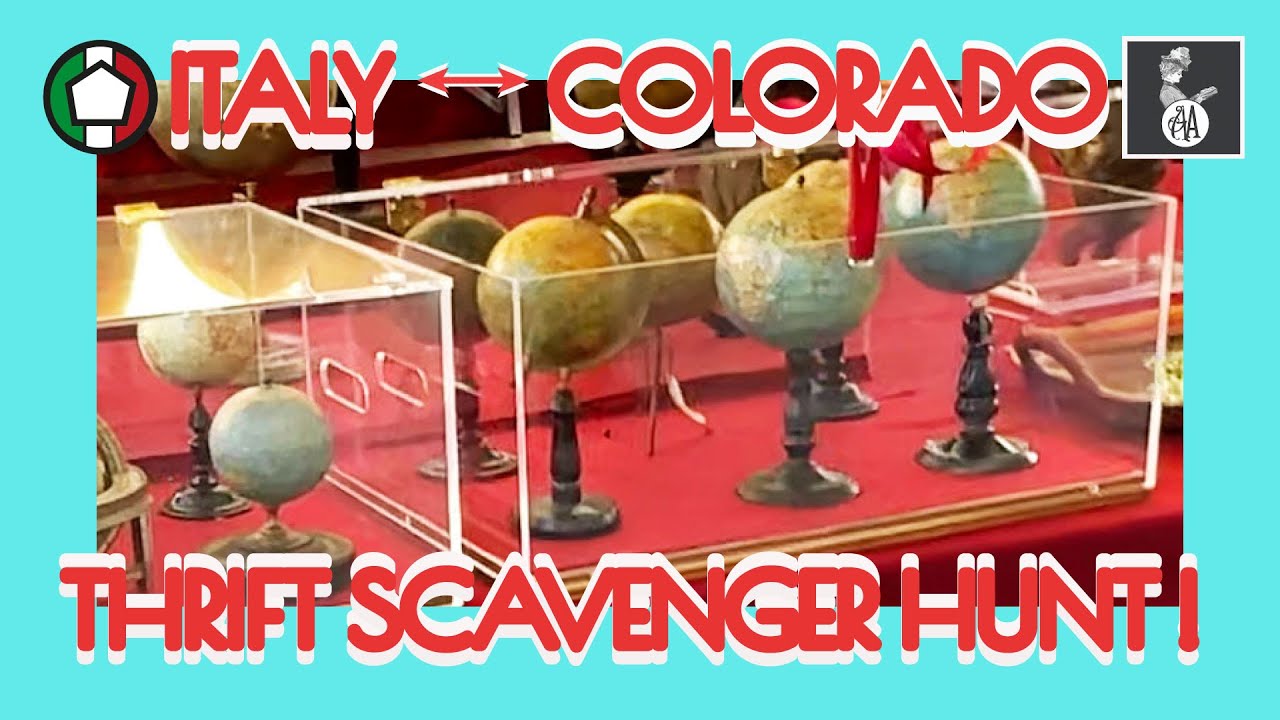 THRIFT SCAVENGER HUNT with @ANTIQUE AGENDA! 2022 VINTAGE ANTIQUE MARKET ...