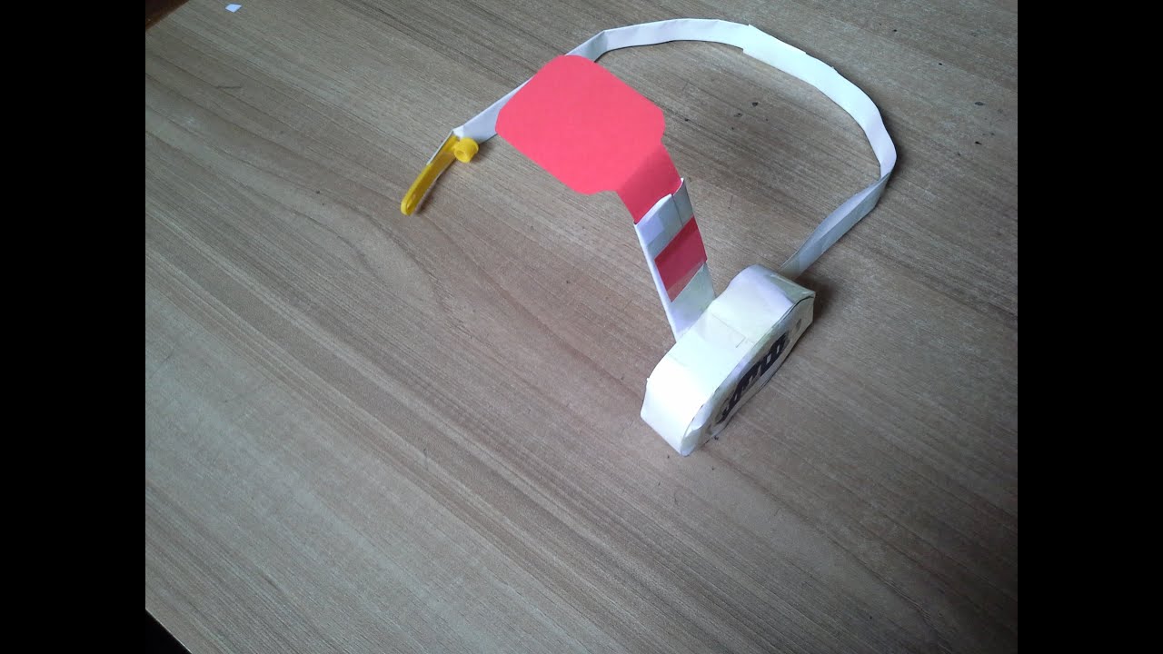 Very easy to make paper saiyan scouter. (short review) - YouTube