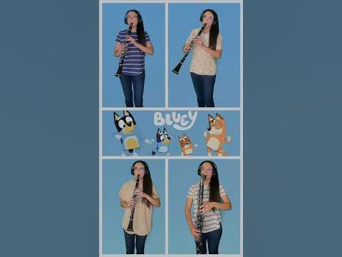 Bluey Theme Song (Clarinet Quartet) #clarinet #bluey - YouTube