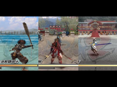 Ultimate Skill Basara heroes 2 ALL Characters Part1- PS2 - YouTube