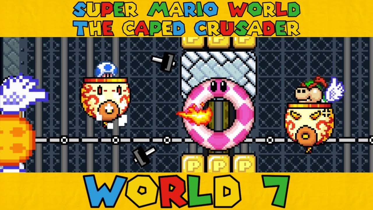 Bowser Jr’s 4 ROOMS OF DOOM - Super Mario World: The Caped Crusader ...