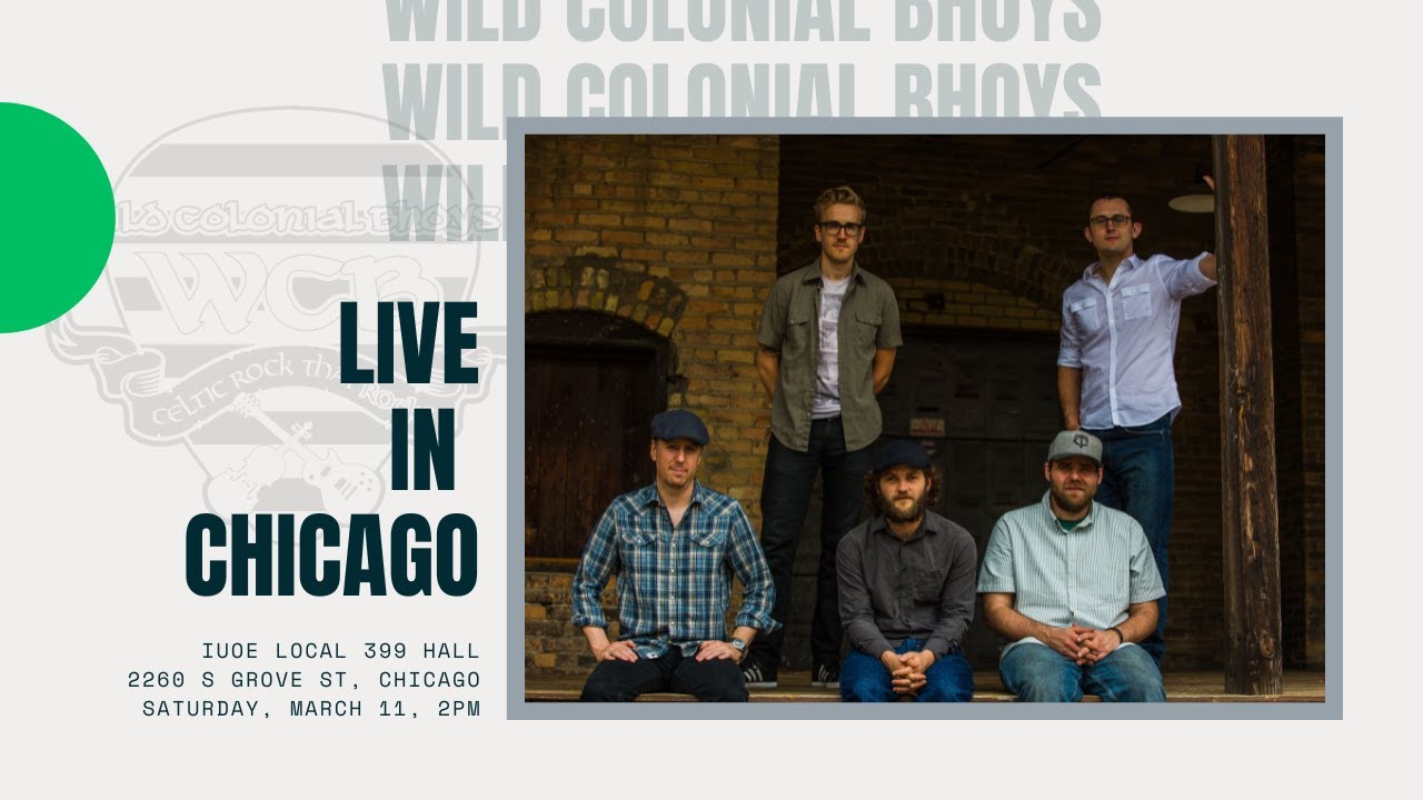 WCB Live at the IUOE Local 399 Hall, March 11, 2023 Show Announcement ...