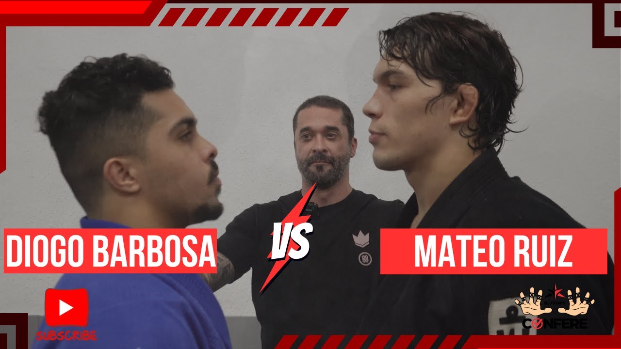 BJJ STARS CONFERE #199 - DIOGO BARBOSA X MATEO RUIZ - YouTube