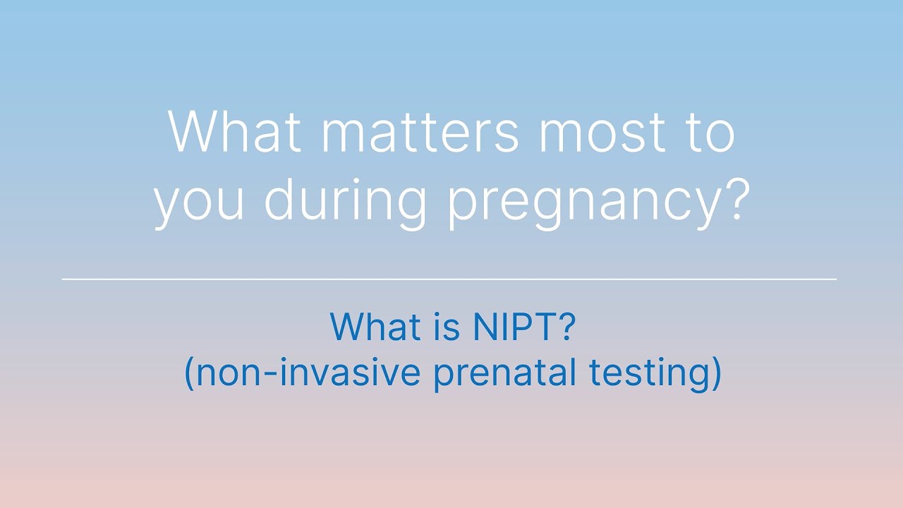 Part 3 What Is Nipt Non Invasive Prenatal Testing Youtube