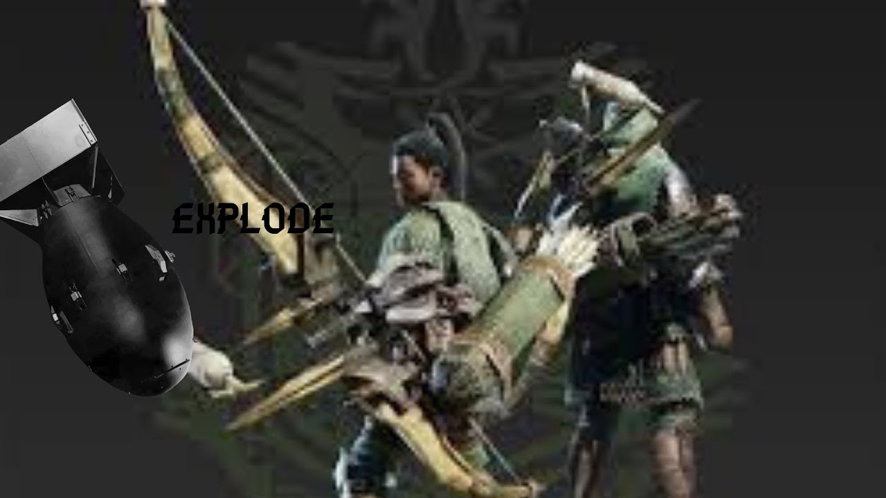 Best Bow Build Bombardier Monster Hunter World - YouTube