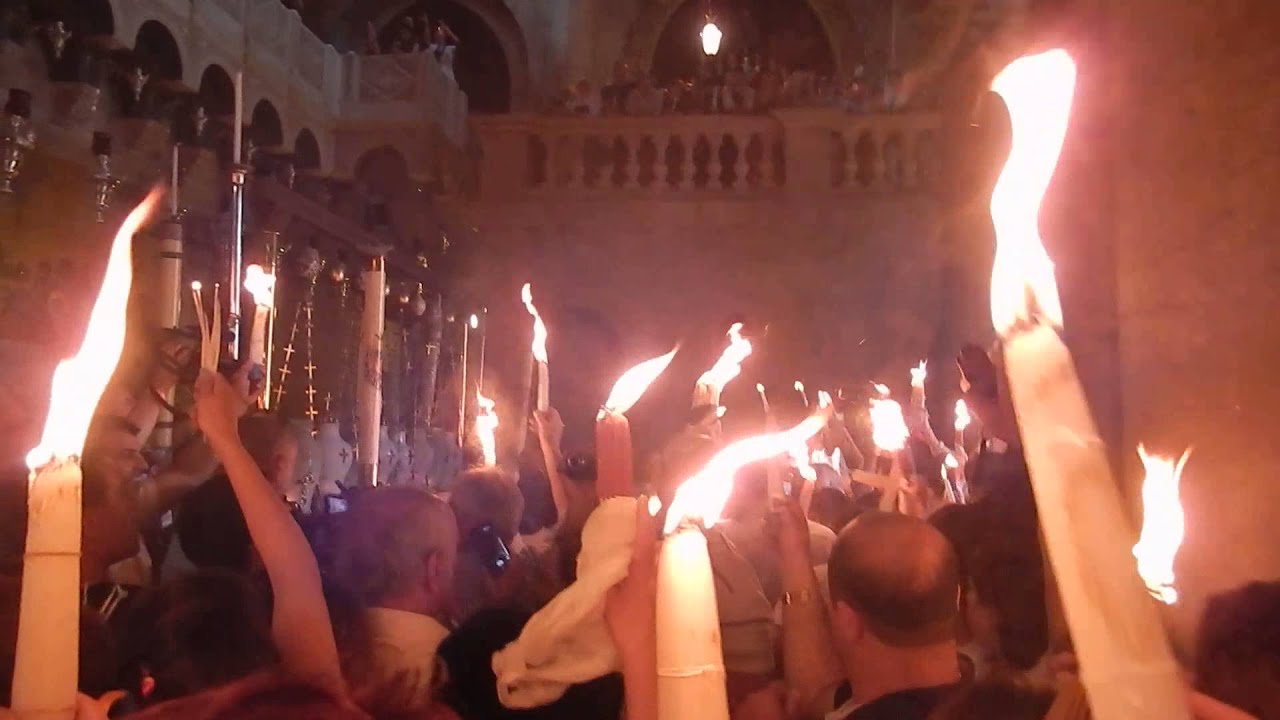 Holy Fire - Orthodox Easter 2013 - YouTube