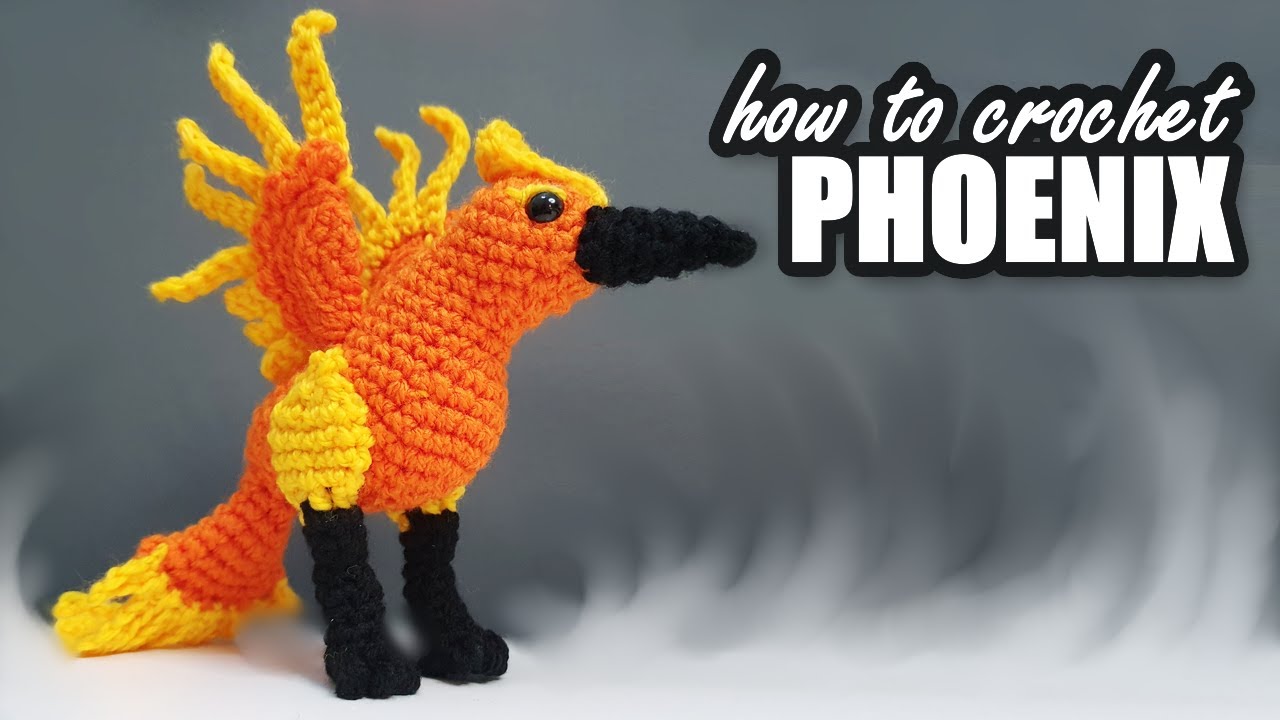 How to crochet a Phoenix - YouTube