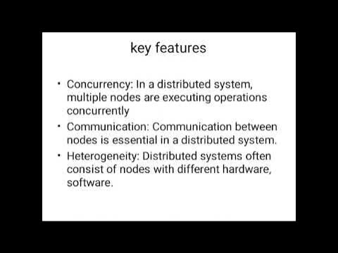 Characterization of Distributed Systems - YouTube