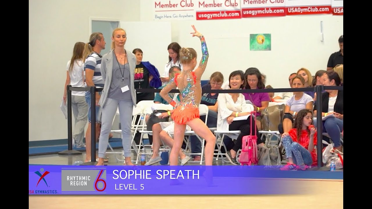 Rhythmic Gymnastics Region 6 Championship - Level 5, Floor (Dania Beach ...
