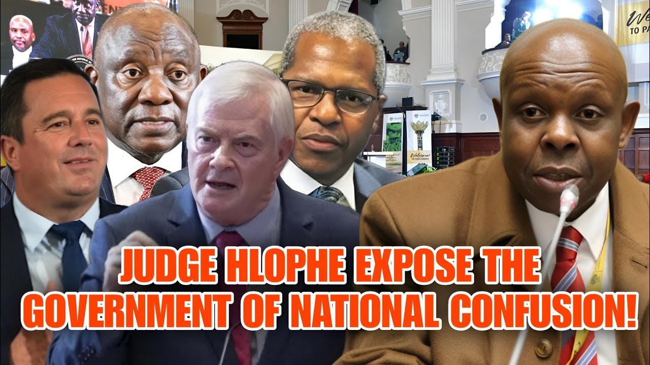 Judge Hlophe Expose The Government Of National CONFUSION! GNU Of ...