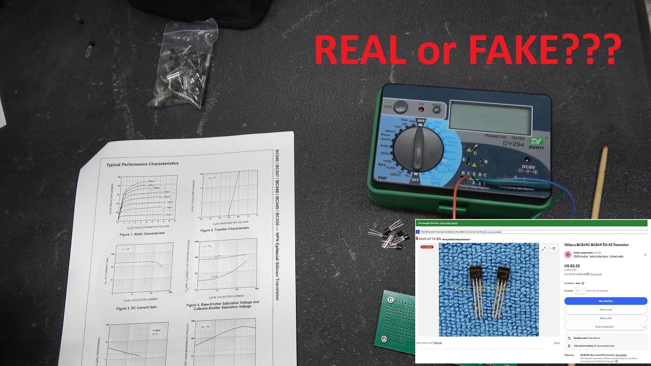 Fake or Real Transistors? Lets Find Out!! - YouTube